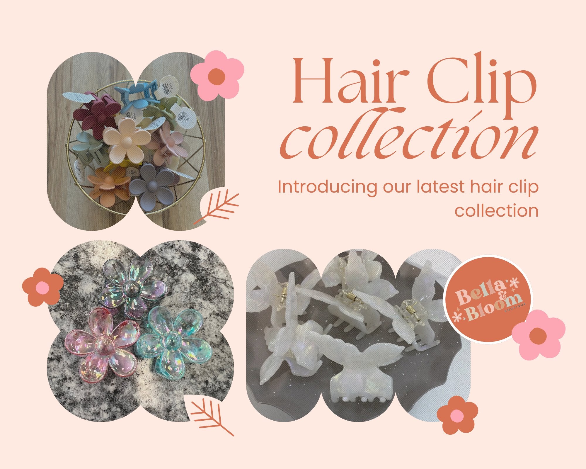HAIR CLIPS – Bella and Bloom Boutique